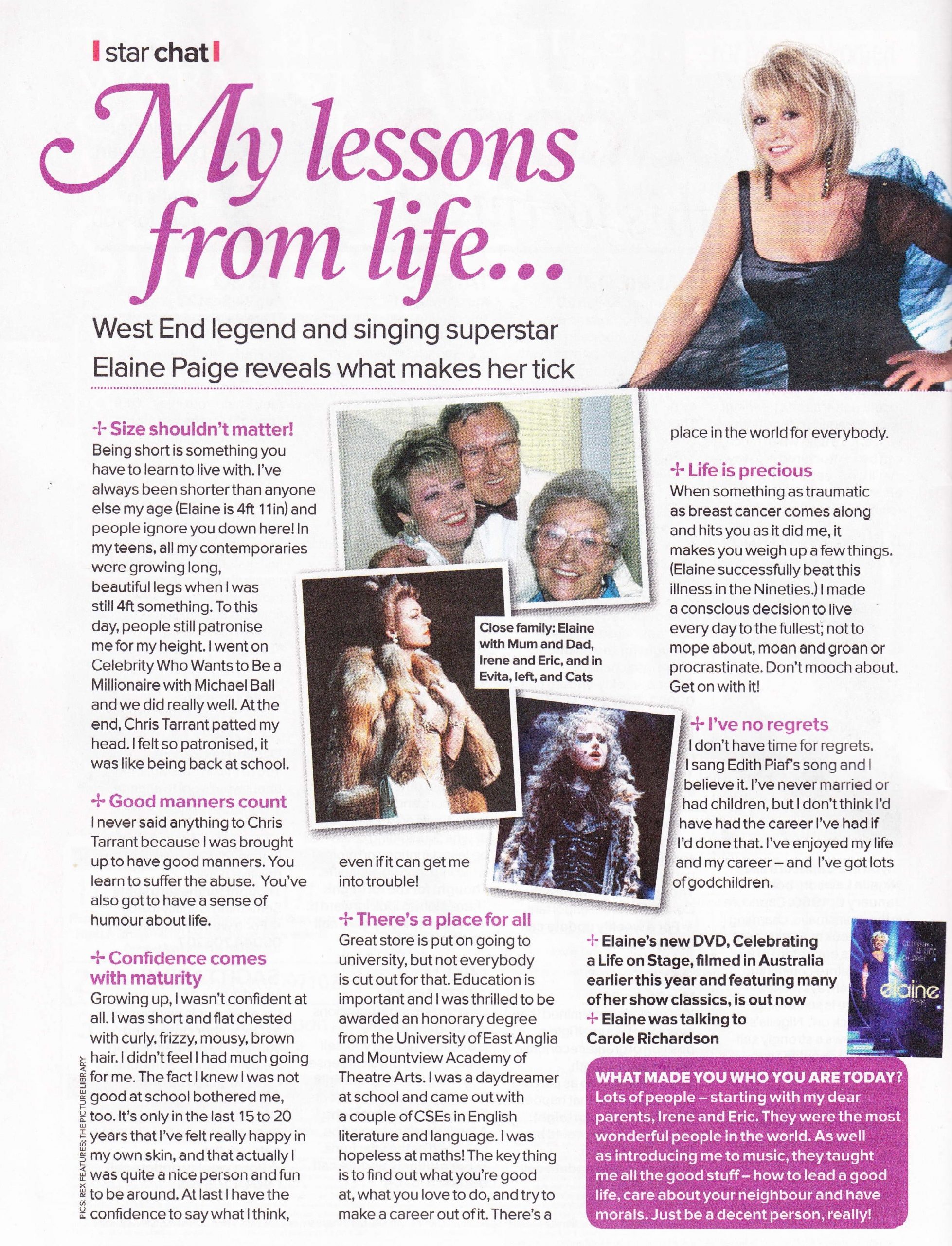Elaine Paige – Celebrating A Life On Stage -1022 – Wienerworld